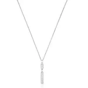 Tous | Jewelry | Tous Silver Row Bear Rectangular Plate Necklace | Poshmark